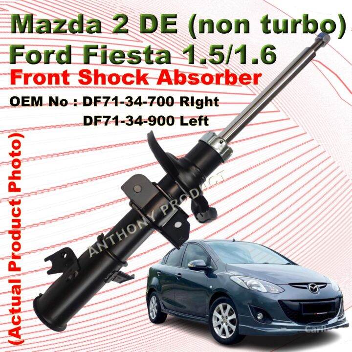 Mazda 2 DE 2007-2014 Ford Fiesta MK6 Shock Absorber Gas Charged (Front ...