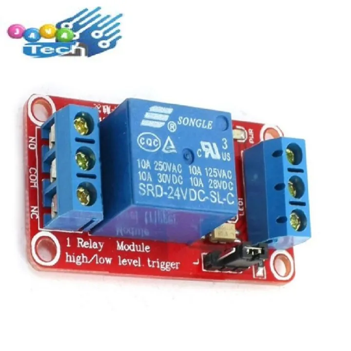 Modul Relay 1 Channel 24V Hi-Lo Input Optocoupler | Lazada Indonesia