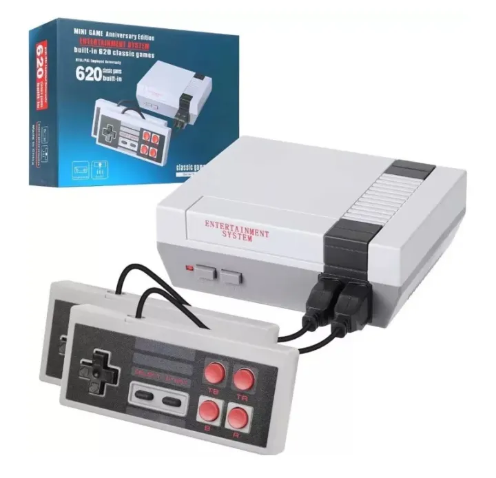 Mini 8 Bit Built-In 620 Classic Games Retro Family Computer | Lazada PH