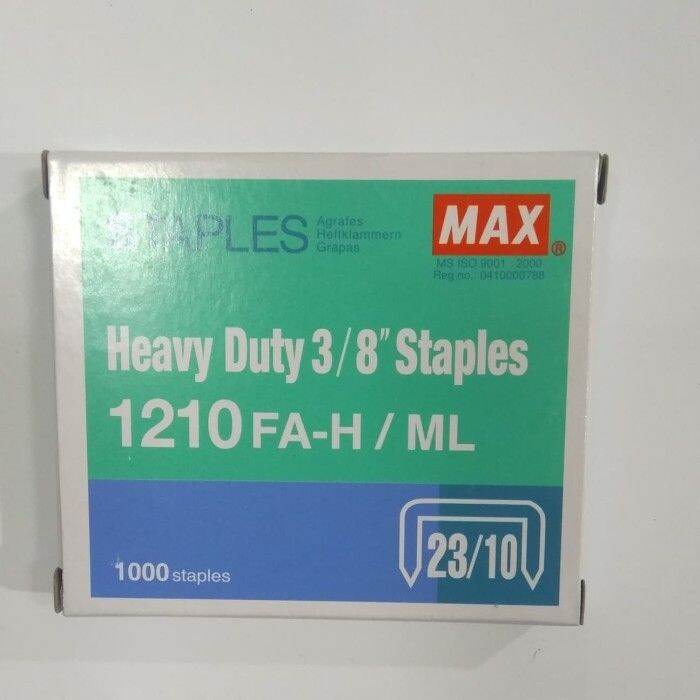 Isi staples Max 1210 original. | Lazada Indonesia