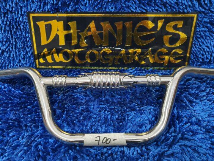 Custom Made Stainless Steel Motorcycle Handlebars / Manibela - Stock ...