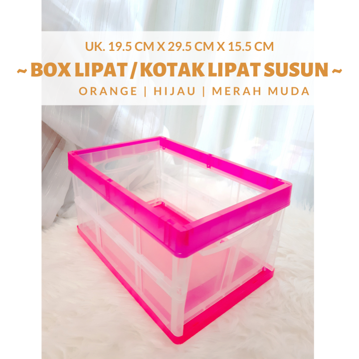 STORAGE BOX LIPAT FOLDING CONTAINER BOX | Lazada Indonesia