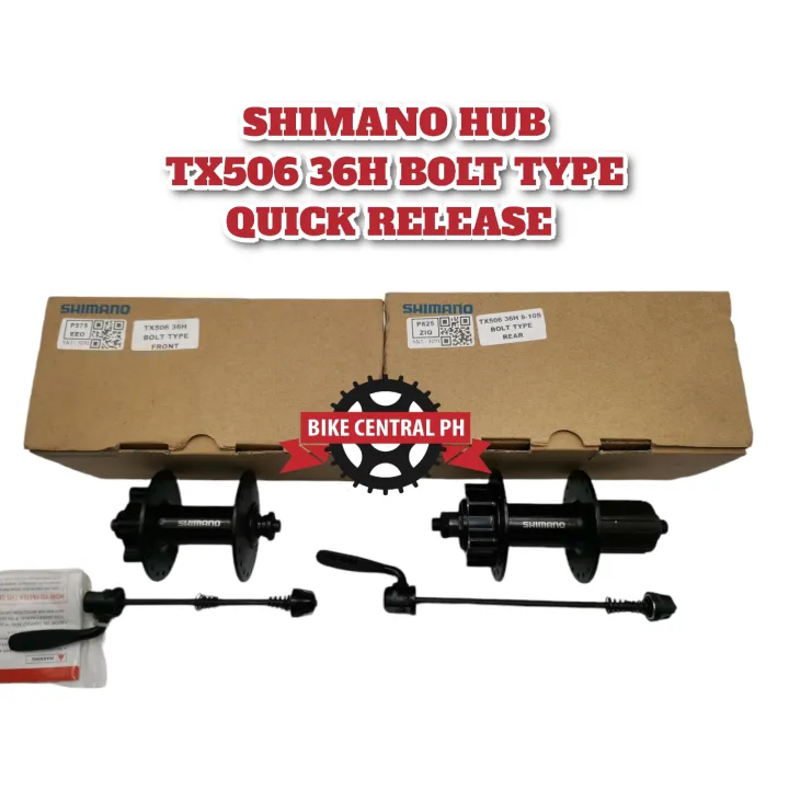 SHIMANO Hub MTB TX506 36H 6-Bolt Disc Brake | Lazada PH