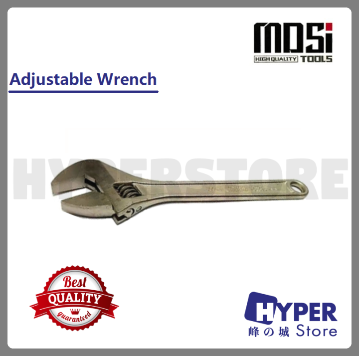 MDSI Adjustable Wrench 活动扳手 | Lazada