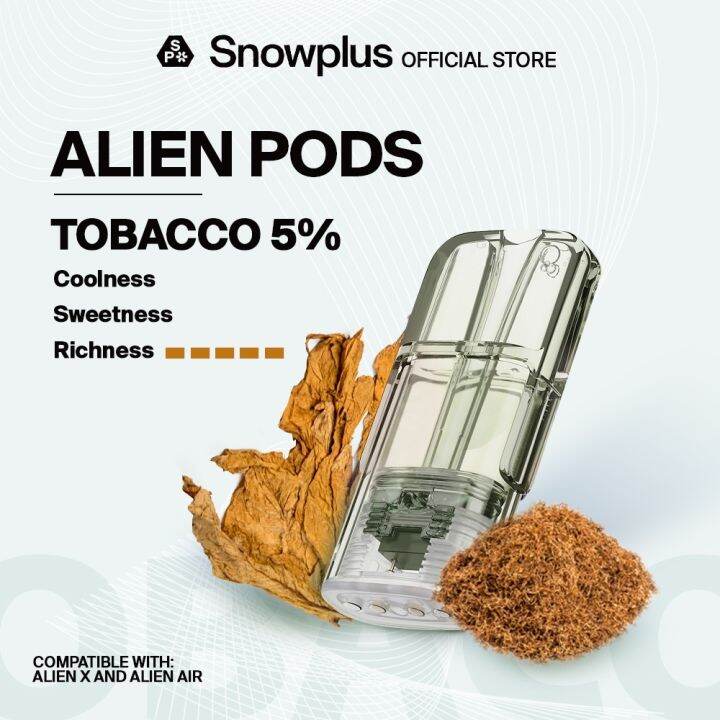 [legit] Snowplus Pods Flavor for Alien X/Air - Pod | Lazada PH