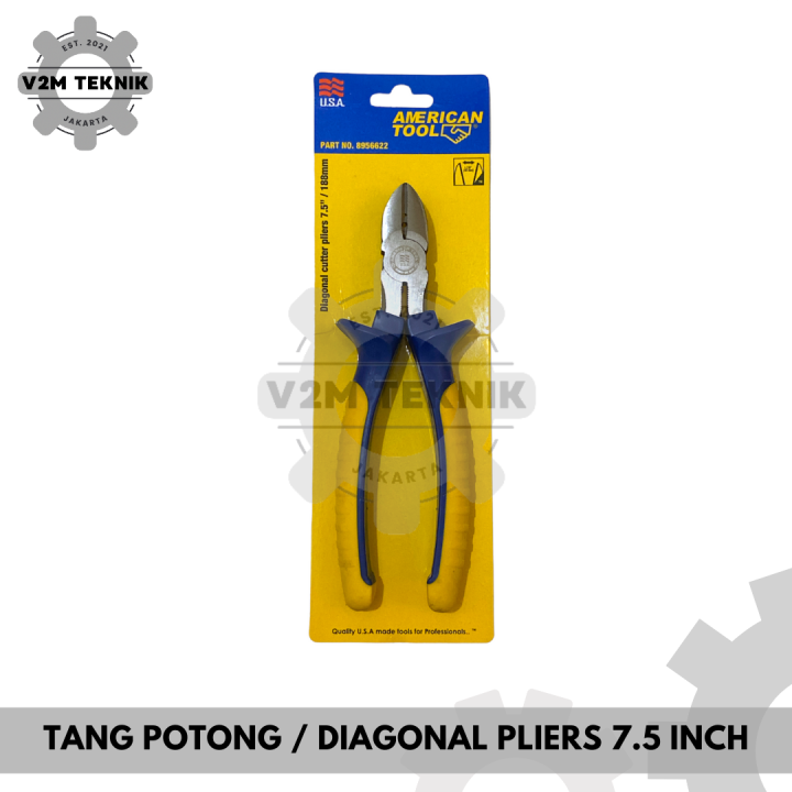 Tang Potong 7.5 Inch / Diagonal Pliers / Tang Potong 7.5" Heavy Duty ...