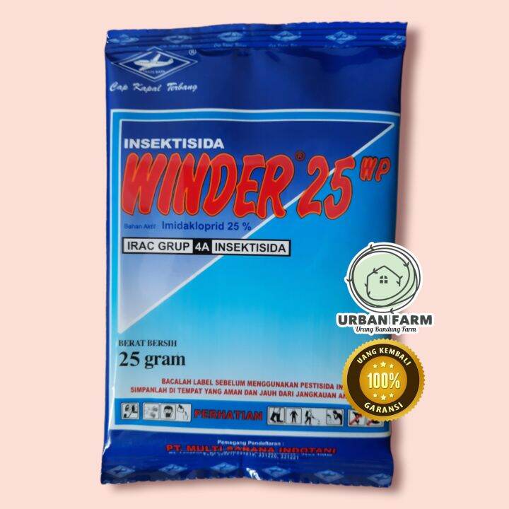 Insektisida WINDER 25WP 25gram - Insektisida Spesialis Pembunuh Hama ...