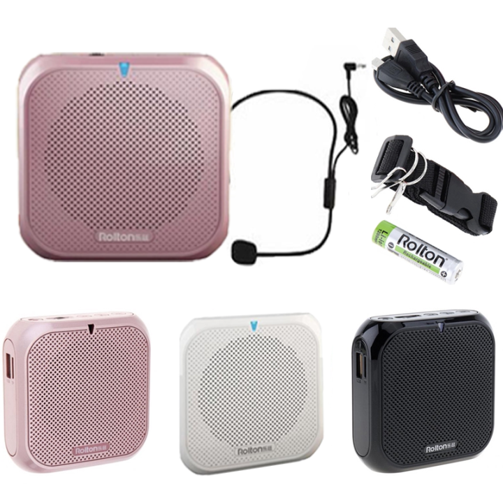 Rolton K400 Bluetooth Mini Portable Voice Amplifier Megaphone Booster ...