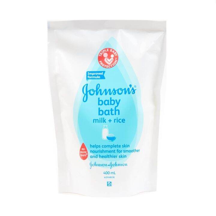 Johnson's Milk + Rice Baby Bath Refill 400mL | Lazada PH
