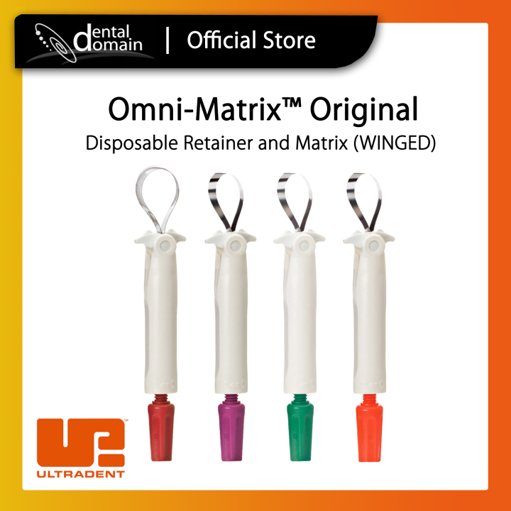 Ultradent Omni-Matrix Original WINGED Disposable Retainer and Matrix #Dental Domain Corporation ...