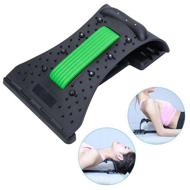 Multi-level Back Stretching Device Back Massager Lumbar Support ...