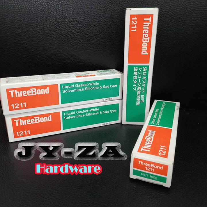 Threebond ปะเก็นเหลวชนิดซิลิโคนสีขาว 1211 ขนาด 100 กรัม | Lazada.co.th