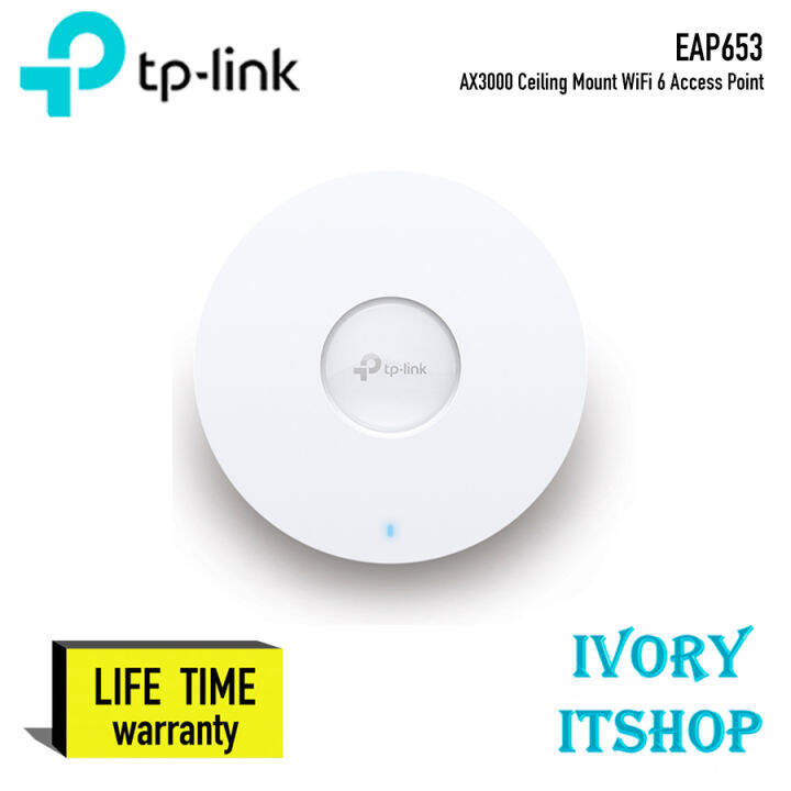 TP Link EAP653 AX3000 Ceiling Mount WiFi 6 Access Point EAP653 ...