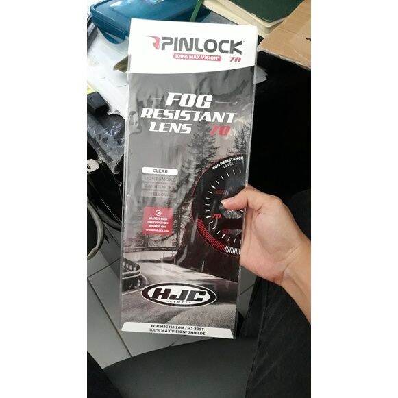HJC Pinlock 70120 Anti Fog Shield for HJC C70 IS-17 RPHA-ST I70 RPHA 11 ...