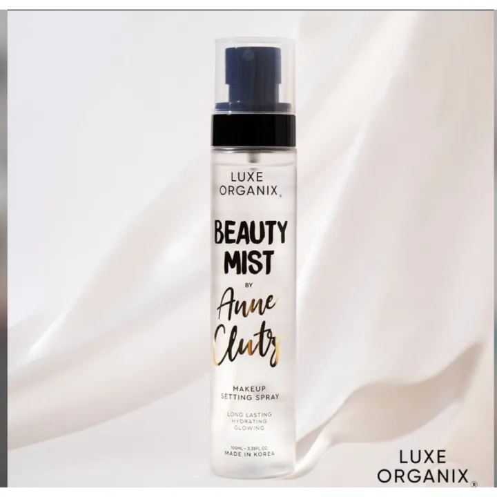 Luxe Organix Makeup Setting Spray Beauty Mist by Anne Clutz 100mL dua ...
