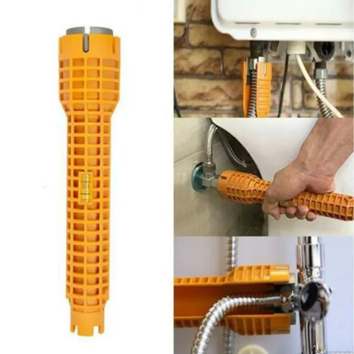 Faucet Sink Basin Wrench Water Pipe Tap Spanner Installer Double Head ...