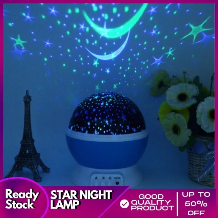 Star Master LED Starry Sky Rotating Projection Lamp Night Light | Lazada PH
