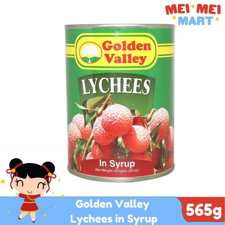 Golden Valley Canned Lychee Lychees in Syrup 565g | Lazada PH