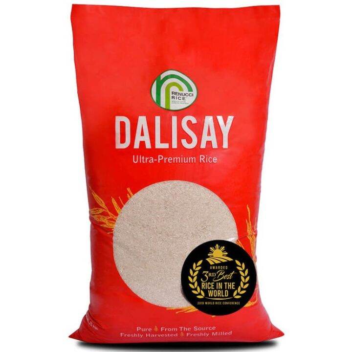Renucci Rice Dalisay Ultra-Premium White Rice 25kgs | Lazada PH