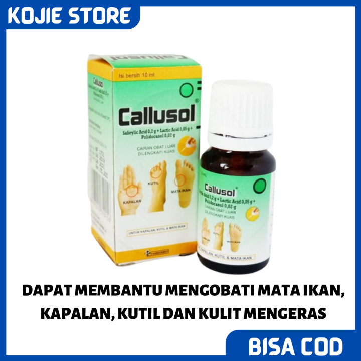 Callusol Obat Kutil, Kapalan dan Mata Ikan Obat Kapalan Obat Mata ikan ...