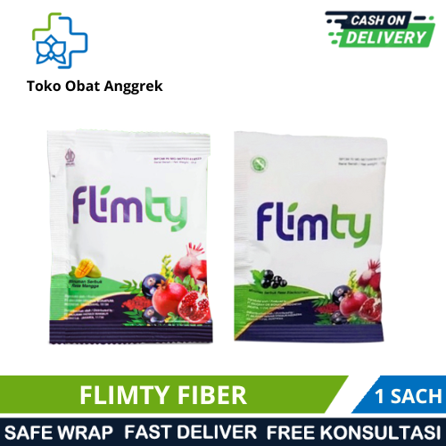 FLIMTY FIBER SACHET/MINUMAN BERNUTRISI/MEMBANTU MELANCARKAN BUANG AIR ...