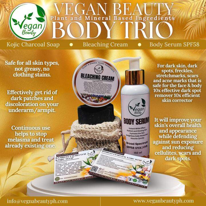 VEGAN BEAUTY PH BODY TRIO SET | Lazada PH