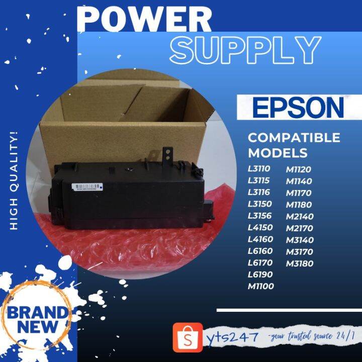 【READY STOCK】 ♘Brand New Epson L1110 L3110 L3150 UpTo L5190 L5290 Power ...