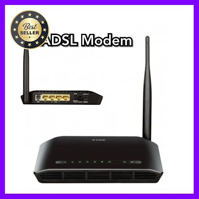 D-Link DSL-2730E N150 Wireless ADSL2+ 4-Port Router ใช้กับ 3BB TOT ...