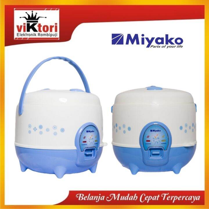MIYAKO MAGIC COM 1,2L 3IN1 MCM612 / RICE COOKER MIYAKO MCM-612 | Lazada ...