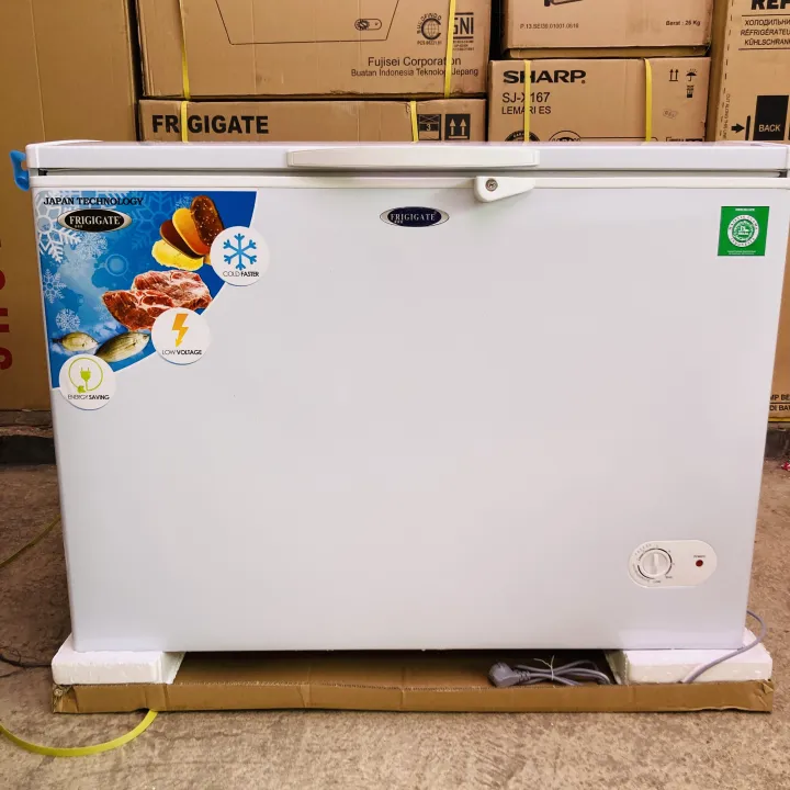 FRIGIGATE Chest Freezer 300 liter F-300 LV Garansi Resmi Freezer Box ...