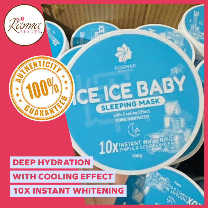 Rosmar Ice Ice Baby Sleeping Mask | Lazada PH