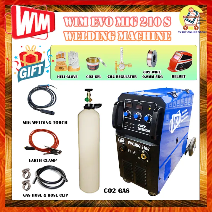 WIM EVO MIG 210S CC/CV INVERTER WELDING MACHINE MIG210S | Lazada