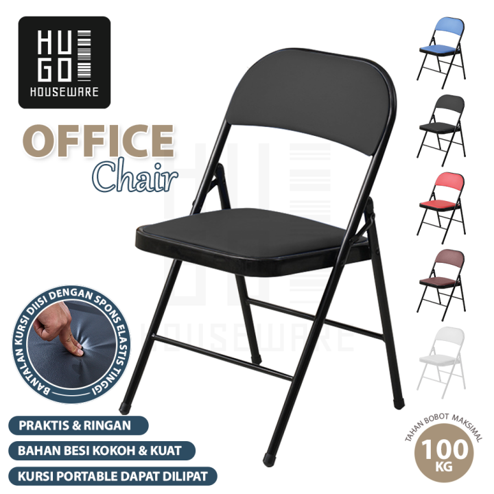 HUGO Kursi Kantor Kerja Lipat Minimalis Kursi Kuliah Kampus Kamar ...