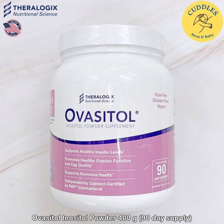 (Theralogix) Ovasitol Inositol Powder อาหารเสริมแบบผง สำหรับผู้หญิงที่ ...