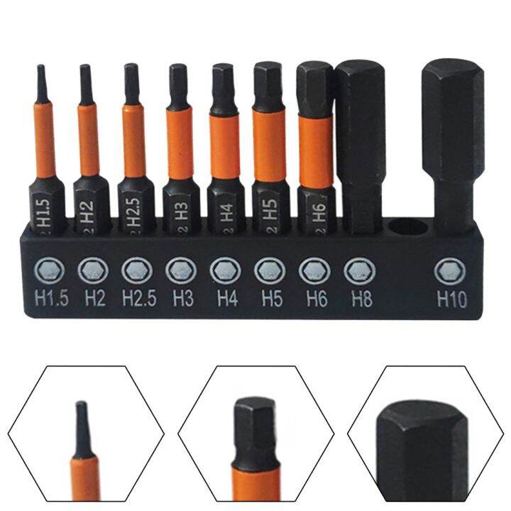 Set mata obeng segi enam hitam Shank Hex, panjang 50mm kepala obeng 9 ... Set mata obeng segi enam hitam Shank Hex, panjang 50mm kepala obeng 9 ...