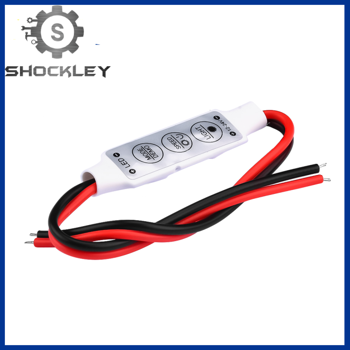 Shockley Mini 12V LED Lamp with Dimming Controller and On Off Switch ...