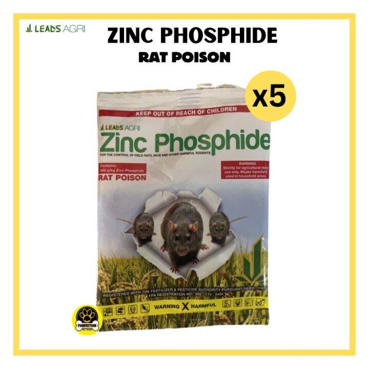 ZINC PHOSPHIDE ( RAT POISON) 10g (5 PCS FOR 150 ) | Lazada PH