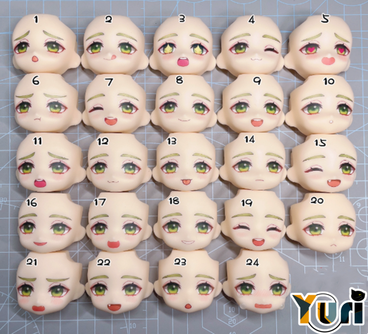 Yuri Anime No: Carnival Olivine Handmade OB11 Water Easter Face ...