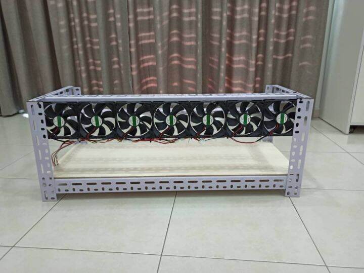 Stackable Mining Rig Open Air Steel Frame Rack With/Without 7 Unit of ...