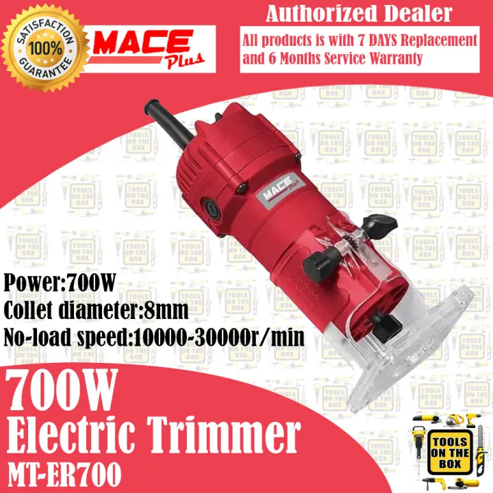 Mace Plus Electric Router / Trimmer 700W MT-ER700 •100% ORIGINAL MACE ...