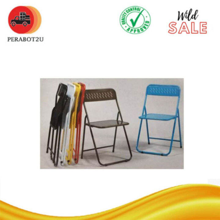 3V Iron Folding Chair / Kerusi Lipat / Kerusi Boleh Lipat / Kerusi ...