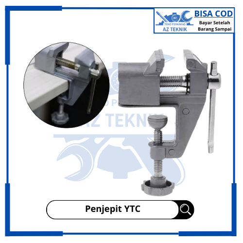 Catok Mini Ragum Alat Penjepit Kayu Besi Mini Table Vice Clamp YTC ...
