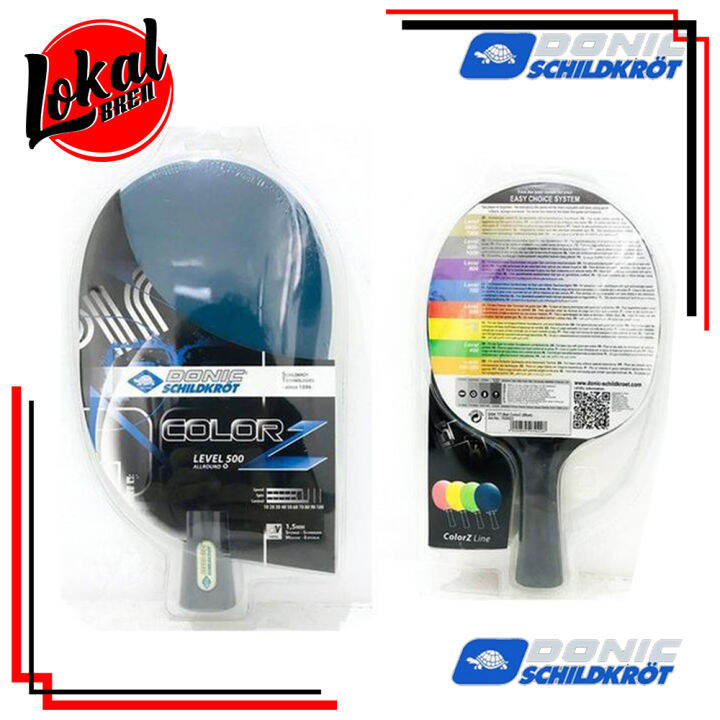Bat Pimpong/Bat Tenis Meja Donic COLOR Z LEVEL 500 | Lazada Indonesia