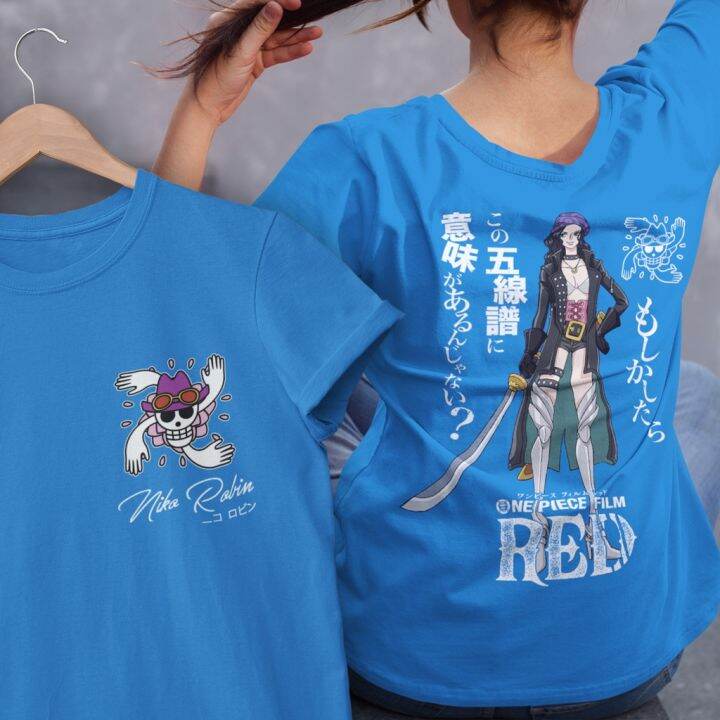 Nico Robin One Piece Film: Red Shirt - Unisex graphic tee - Animo ...