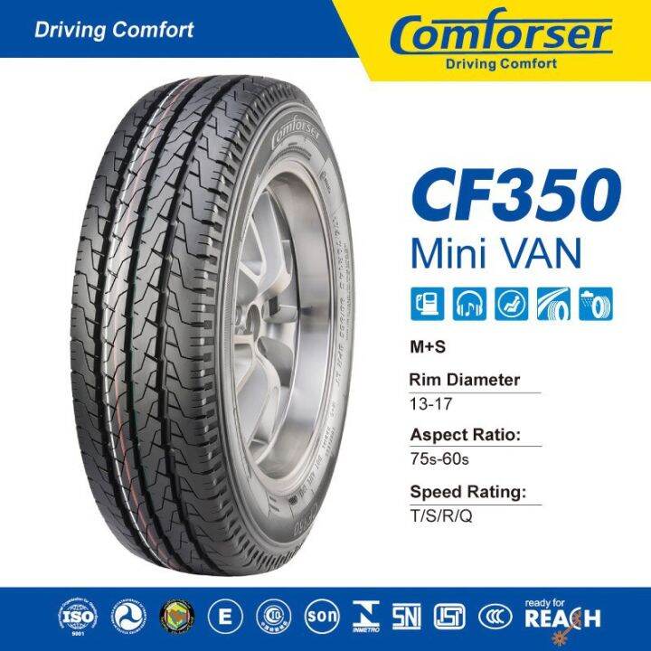 ( UPSCALE ) 185 R14 CF350 COMFORSER TIRES (8PR) | Lazada PH