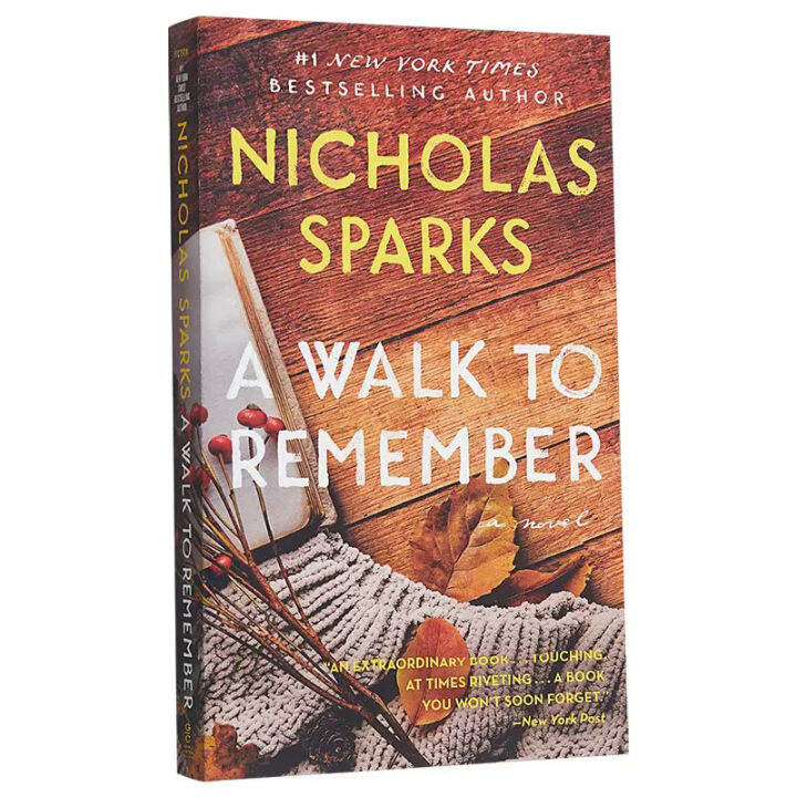Milu A Walk To Remember Nicholas Sparks Original English Books | Lazada PH