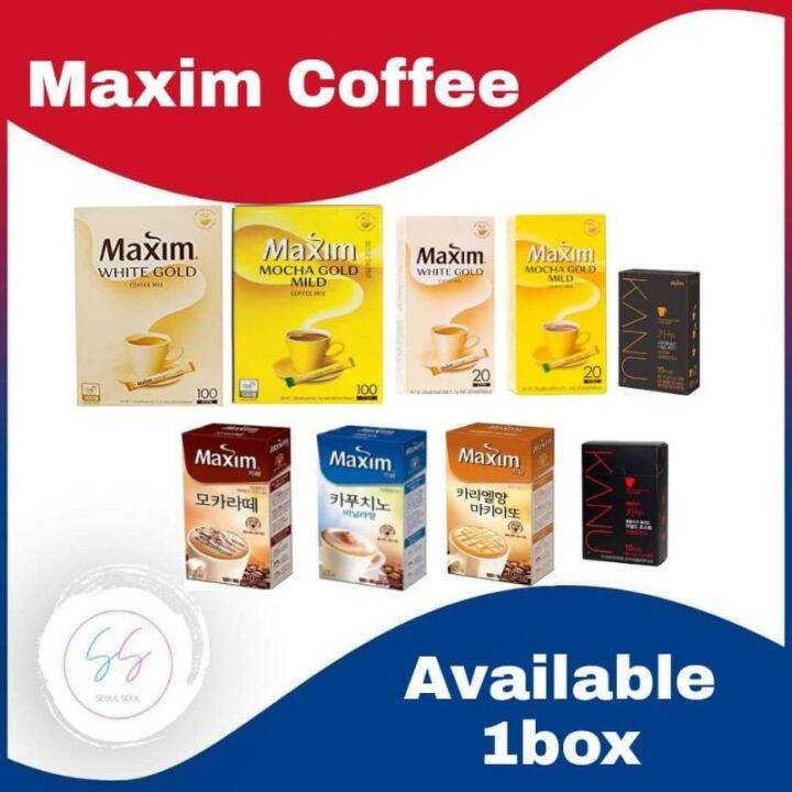 [Korean Authentic] Maxim Coffee (1 box) | Lazada PH