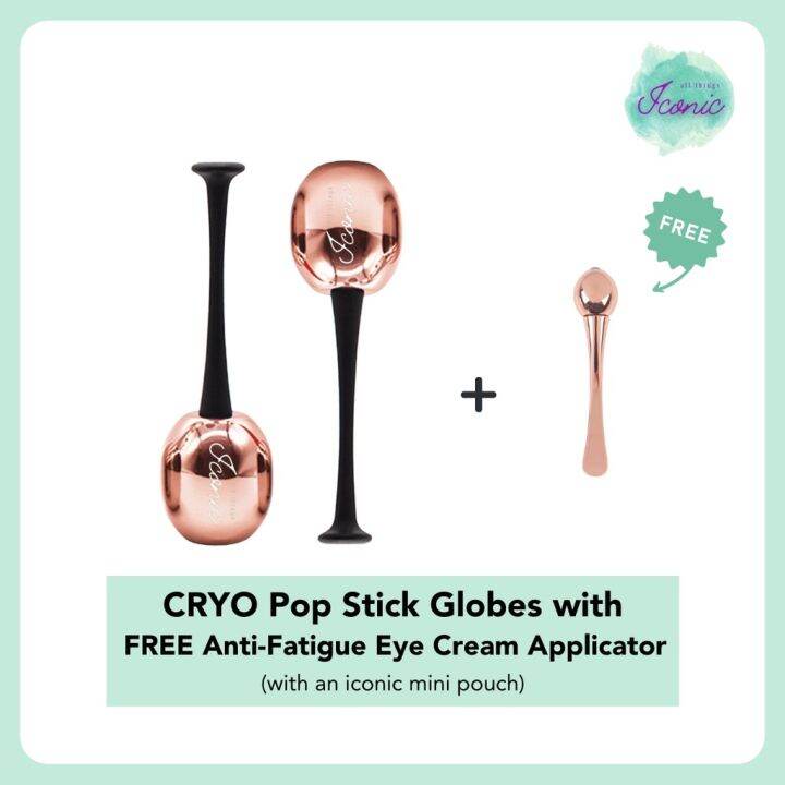 ICONIC CRYO Pop Stick Globes (Medical Grade Stainless Steel Rose Gold ...