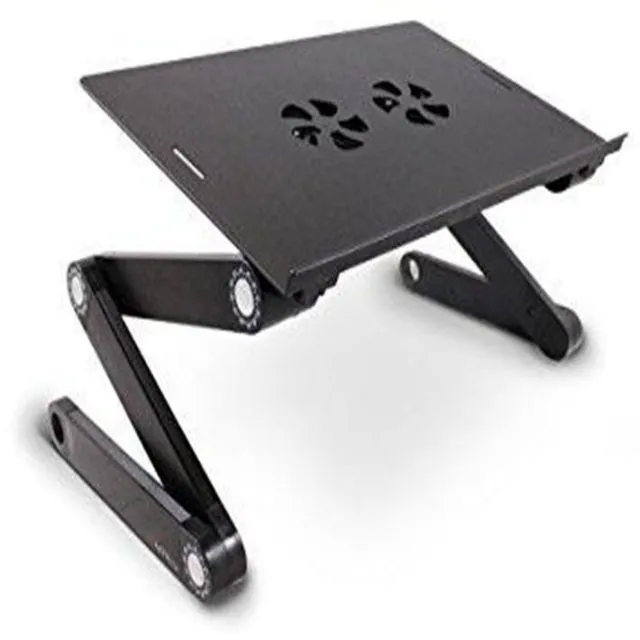T8 Multi-functional and Foldable Laptop Table (Black) | Lazada PH