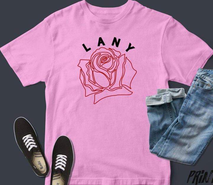 LANY SHIRT - ROSE LOGO | Lazada PH